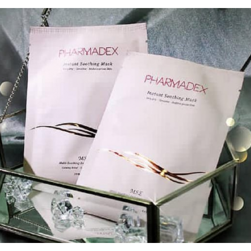 Pharmadex MSE Instant soothing mask 多重舒緩嫩肌乳液面膜 5塊 | Melody Beauty House